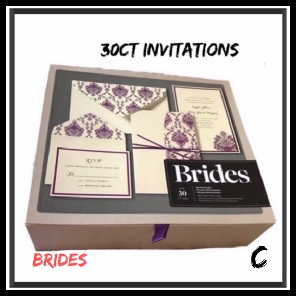 Brides | Party Supplies | Designer Card Invitation Kit Nib Ub Y | Poshmark